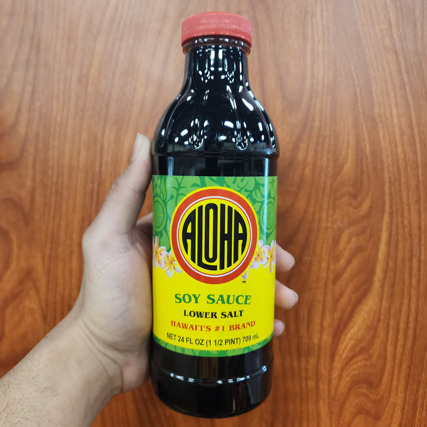 Aloha Soy Sauce - Low Sodium, 24oz — Eastside Asian Market