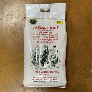 3 Ladies Brand Jasmine Rice, 25lb — Eastside Asian Market