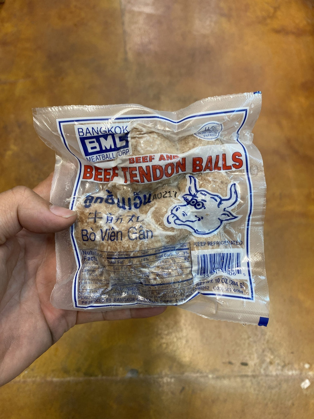 Bangkok Fresh Beef Ball - Tendon, 11oz — Eastside Asian Market