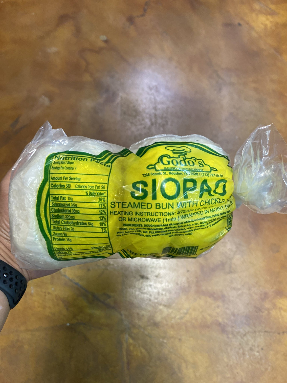 Godo Frozen Pork Siopao, 18x4pc — Eastside Asian Market