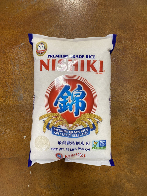 Nishiki Premium Rice Musenmai, 15lb — Eastside Asian Market