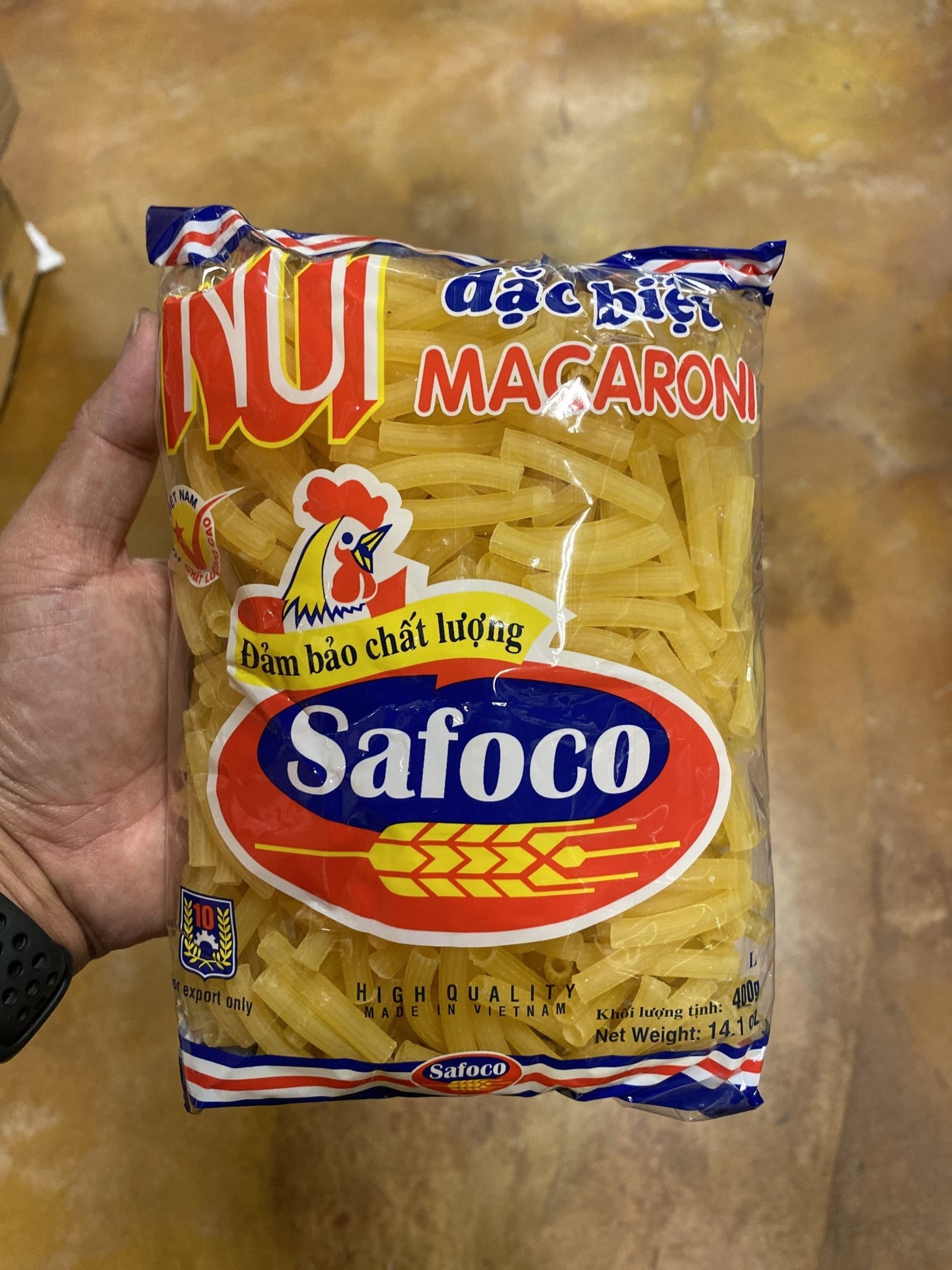 Safoco Rice Macaroni Yellow, 400g — Eastside Asian Market