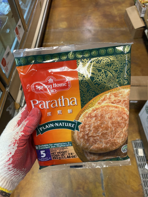 Spring Home Roti Paratha Plain, 5pc — Eastside Asian Market