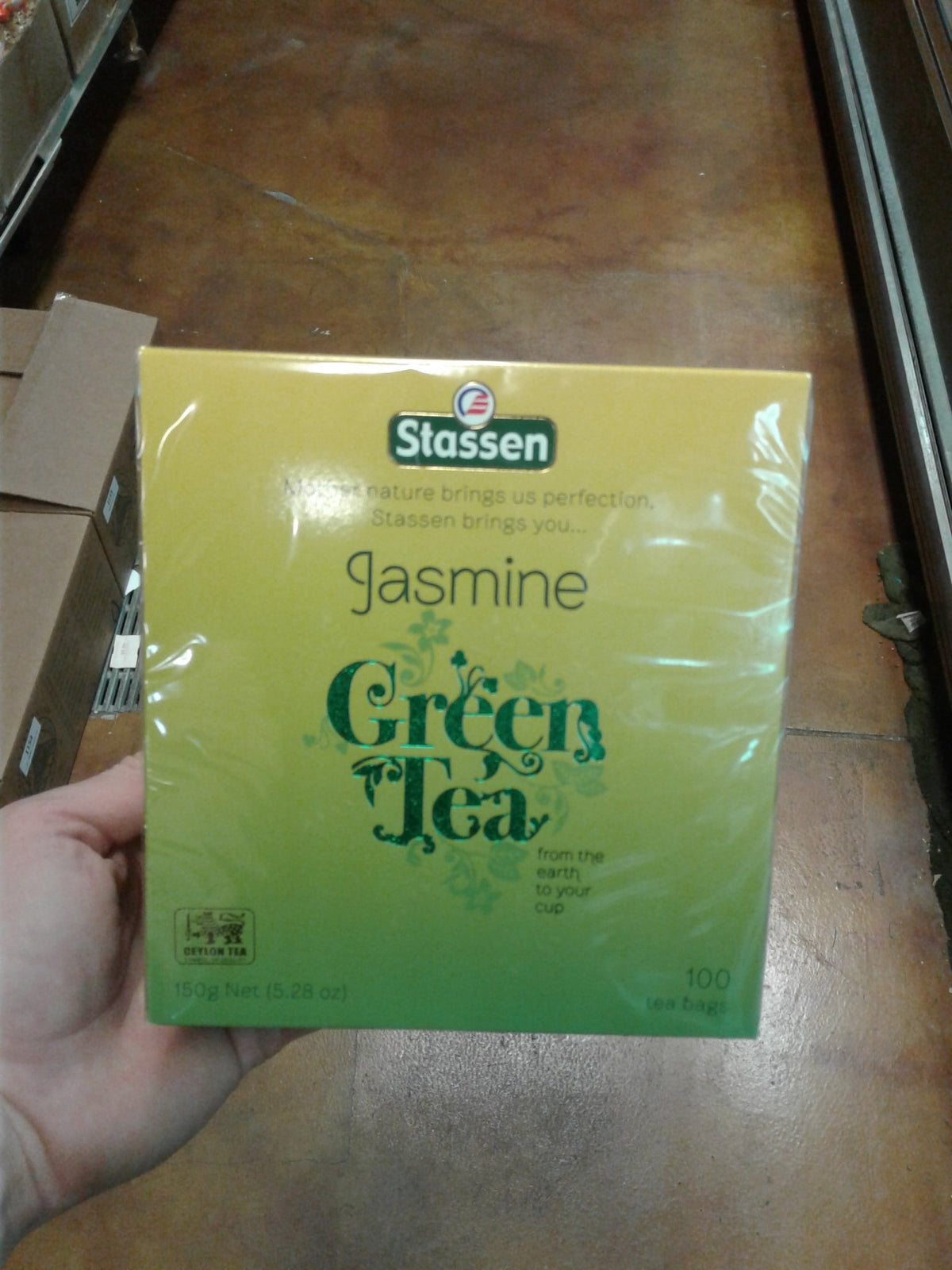 Stassen Pure Jasmine Green Tea, 100bag — Eastside Asian Market
